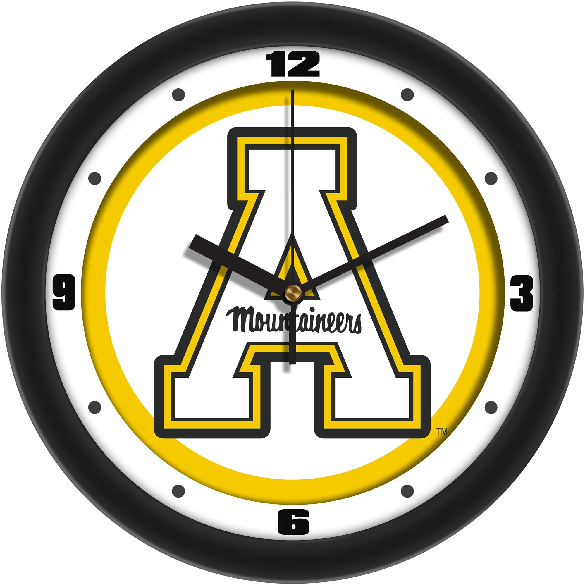 Appalachian State Mountaineers 11.5'' Suntime Premium Glass Face ...