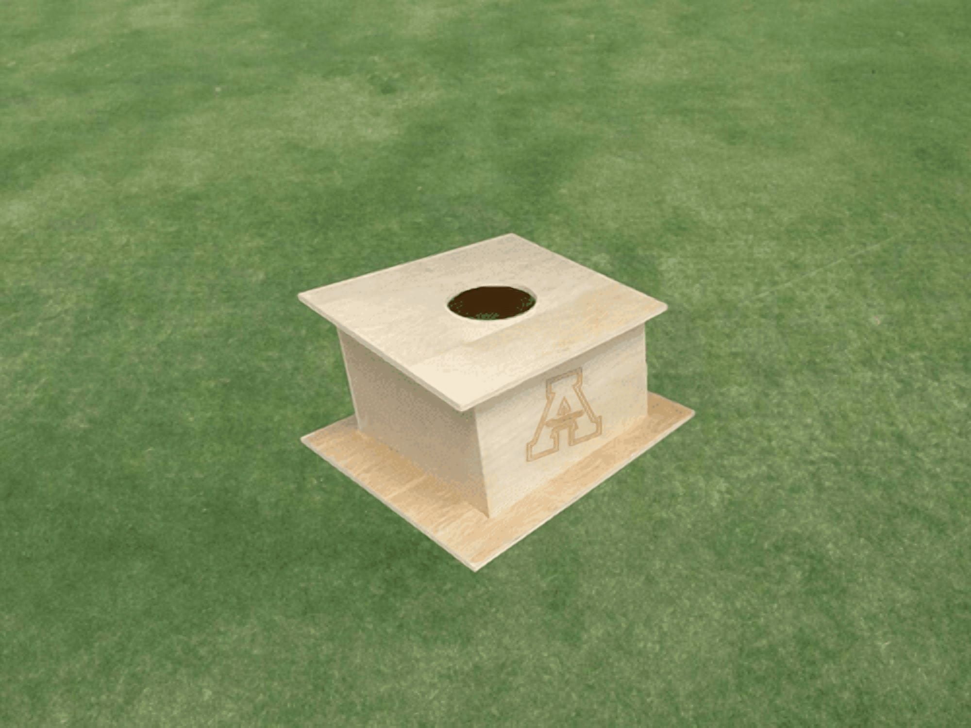 Appalachian State University Engraved Cornhole Pro Air Mail Box ...