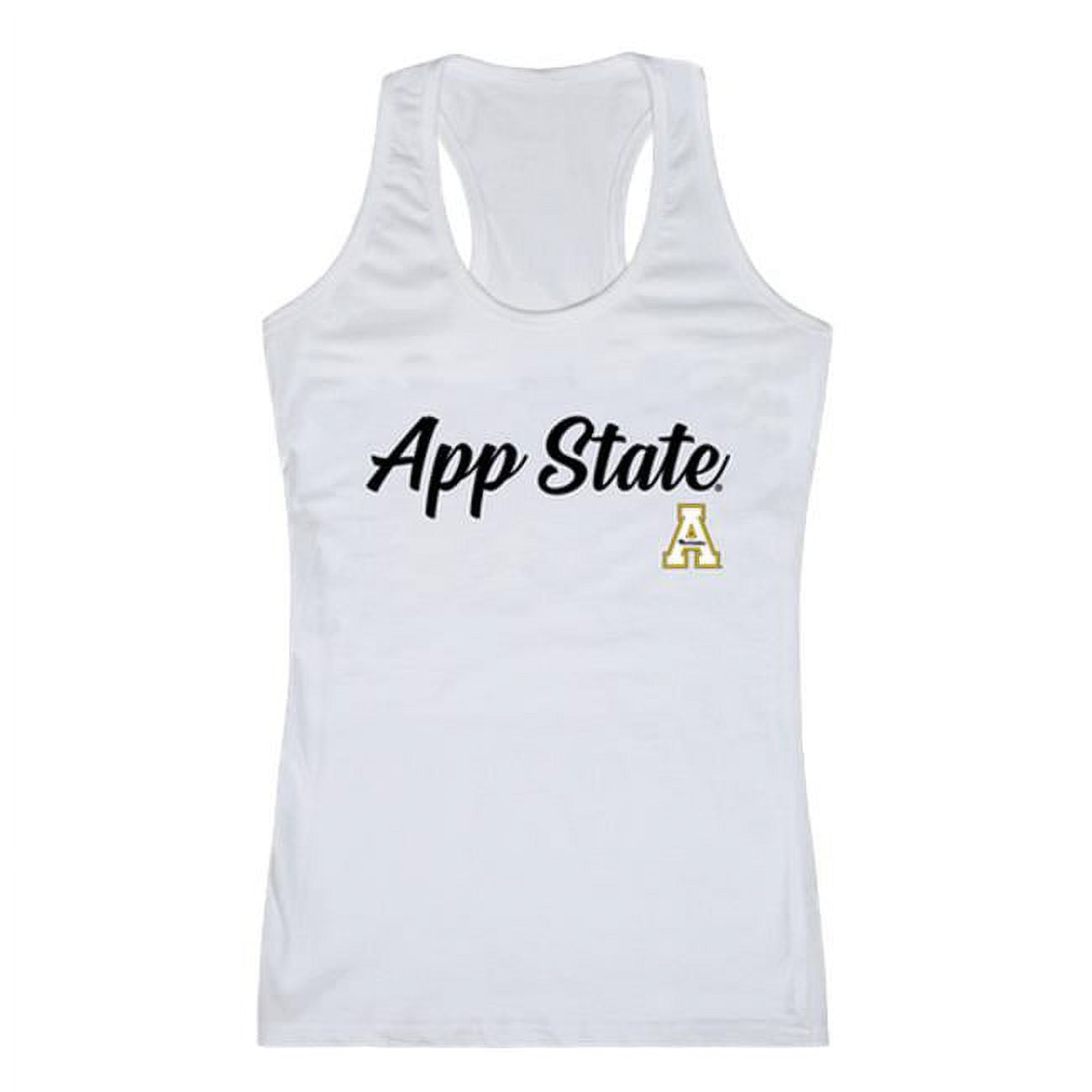 Appalachian State University Womens Script Tank Top, White - Extra ...