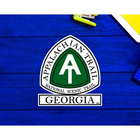 Appalachian Trail Georgia Hiking Sticker Decal Phone Decal Water Bottle ...