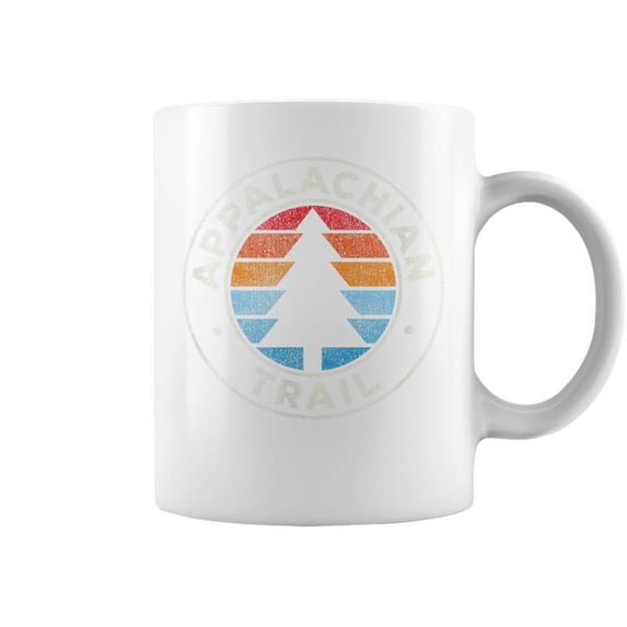 Appalachian Trail Graphic Retro 70S Coffee Mugs - Walmart.com