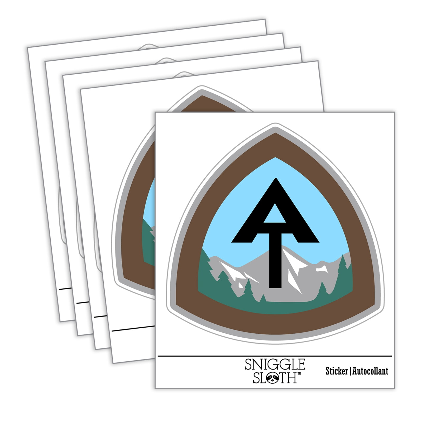 Appalachian Trail Hiking Triple Crown Car Window Bumper Water Bottle ...