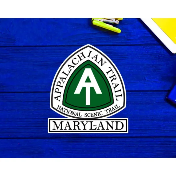 Appalachian Trail Maryland Hiking Hiking Sticker Decal Phone Decal ...