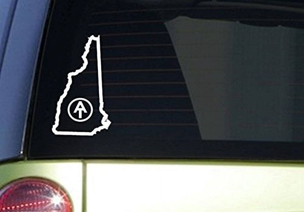 Appalachian Trail New Hampshire *I998* 8 inch Hiking Sticker decal ...