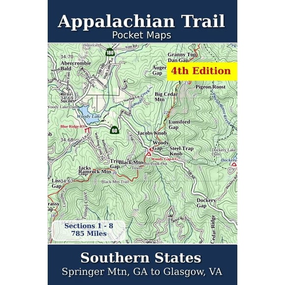 Appalachian Trail Nc Map
