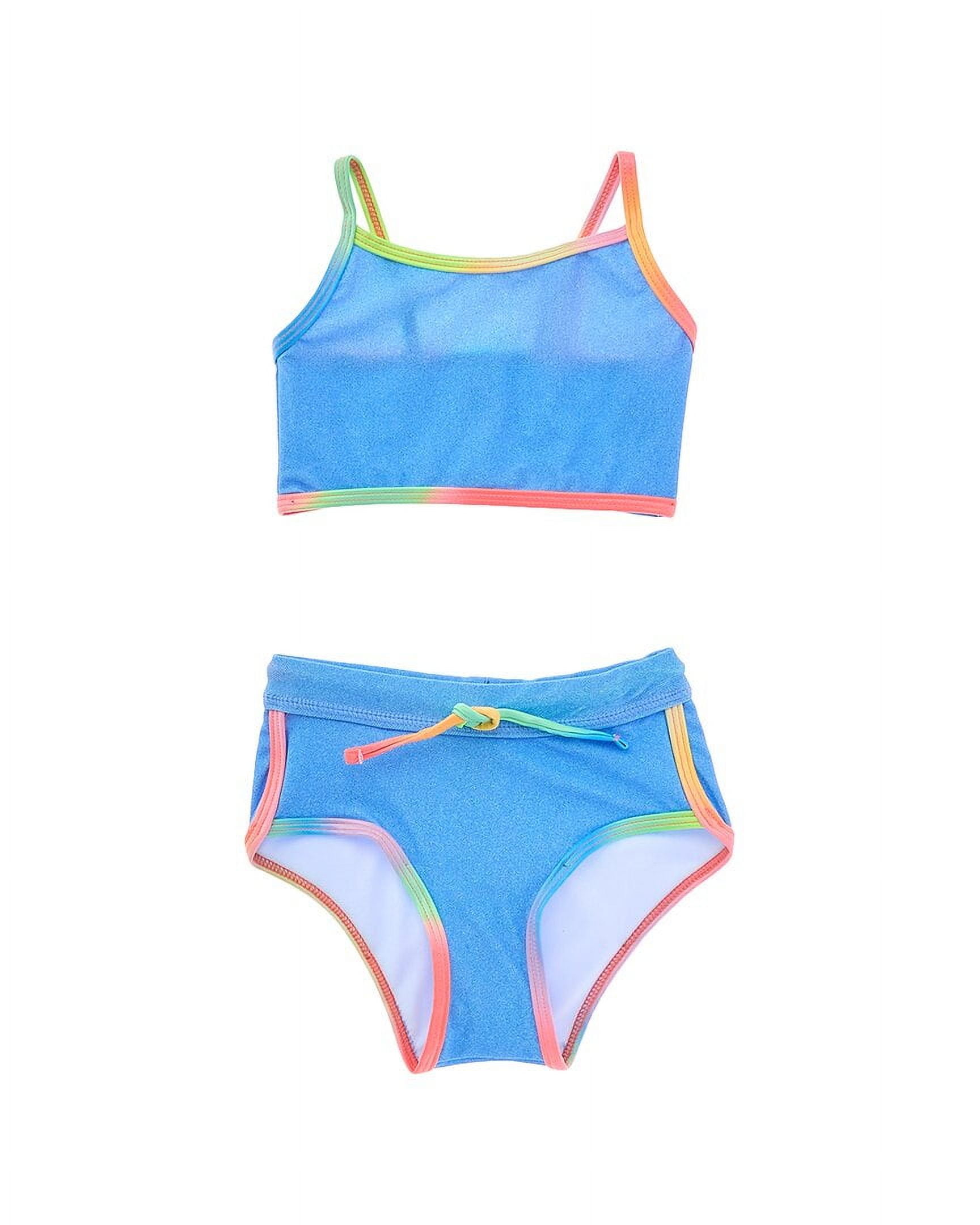 Appaman girls 2pc Stella Swim Set, 10, Blue - Walmart.com