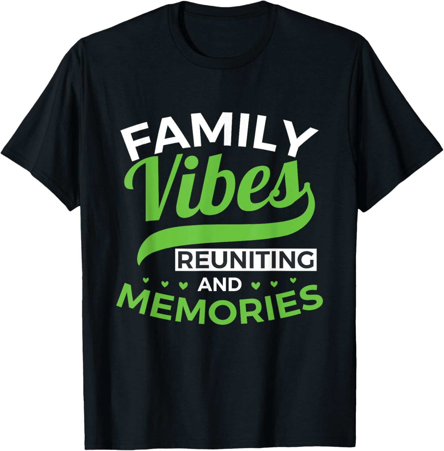 Apparel Family Reunion Kids Family Vibes T-Shirt - Walmart.com