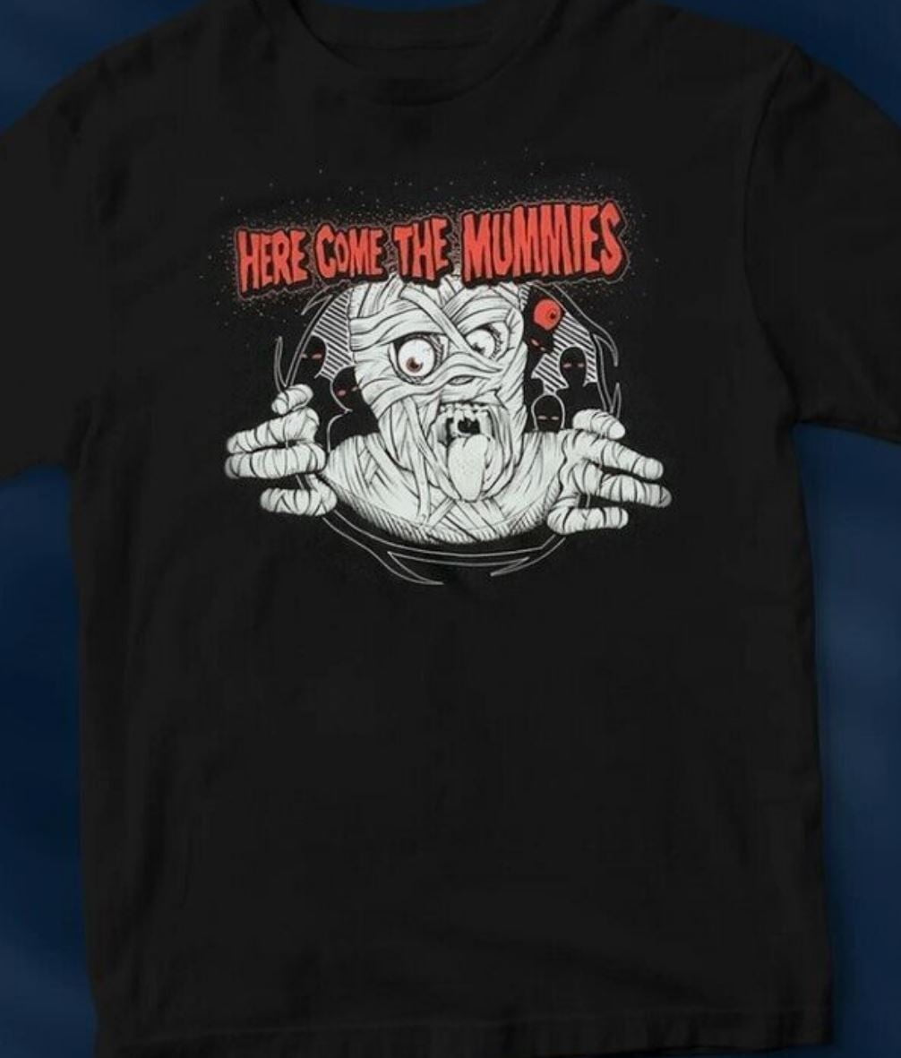 Apparel – Here Come The Mummies, classic style men women shirt ...
