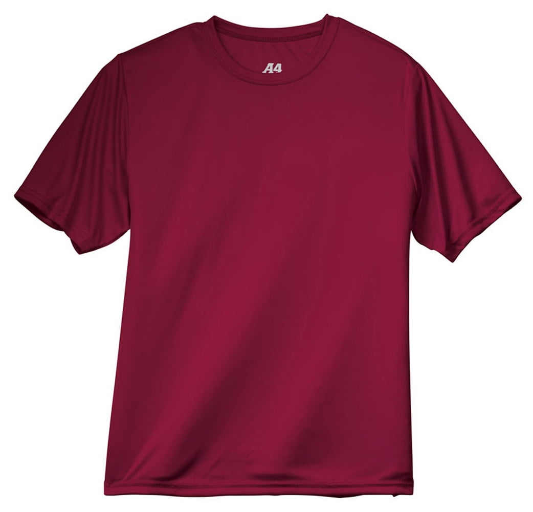 Apparel N3142 S-S Cooling Performance Crew Neck T-Shirt - Cardinal - 2X ...