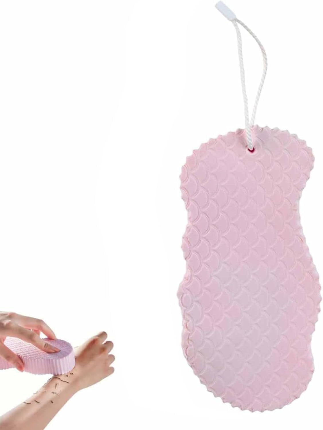 Apparent Exfoliating Sponge, Super Soft Exfoliating Bath Sponge, Korean ...