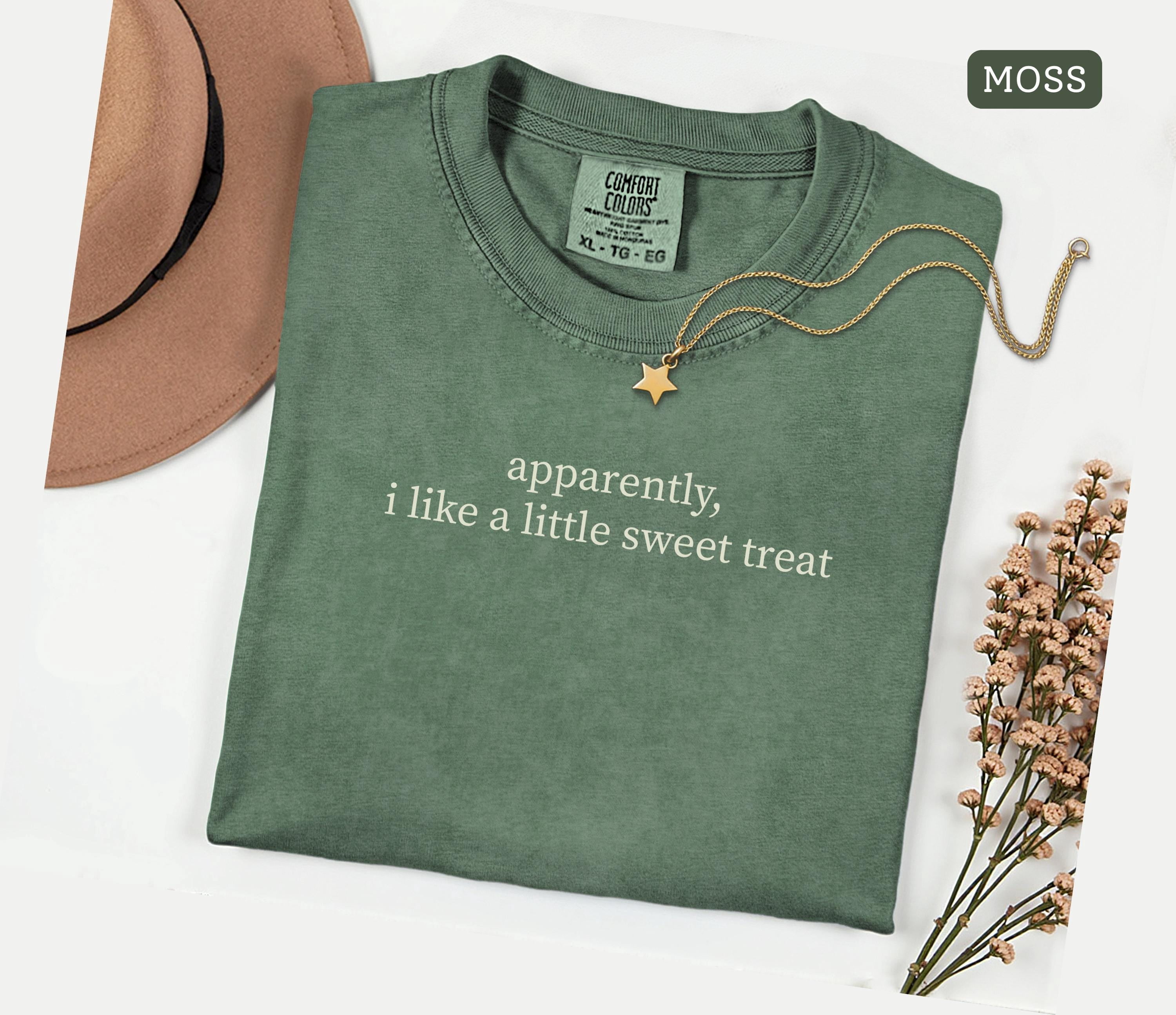 Apparently I Like a Little Sweet Treat Shirt, Women's Funny Shirt ...