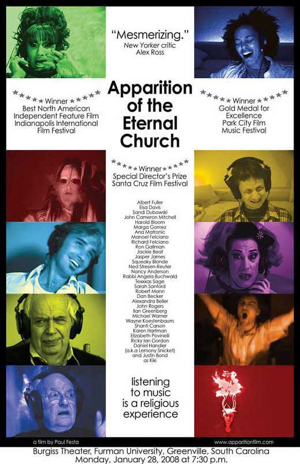 Apparition of the Eternal Church - movie POSTER (Style A) (11" x 17 ...
