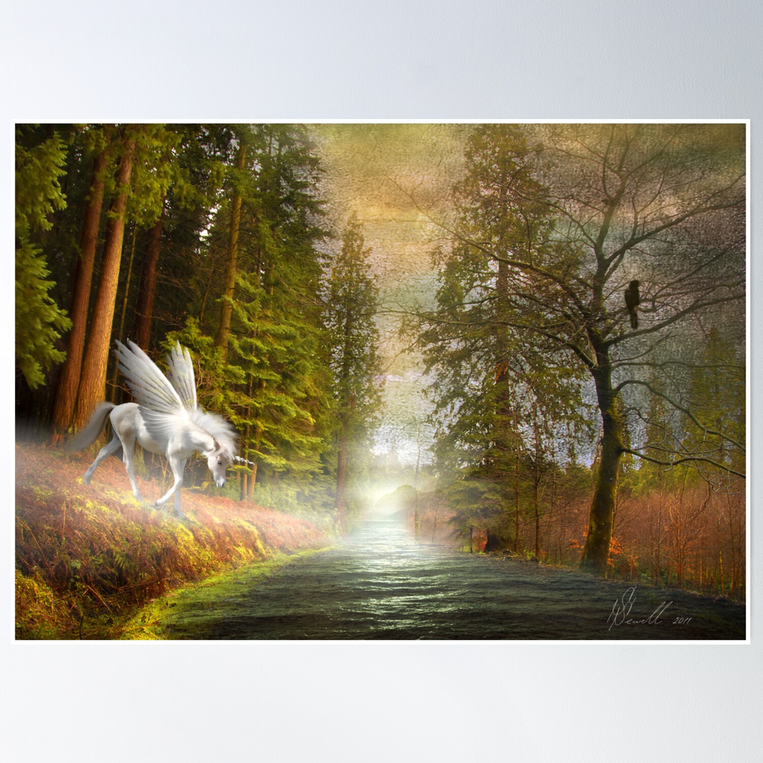 Appearing To Drink Poster Wall Art, Modern Wall Decor, 8x12 UNFRAMED ...