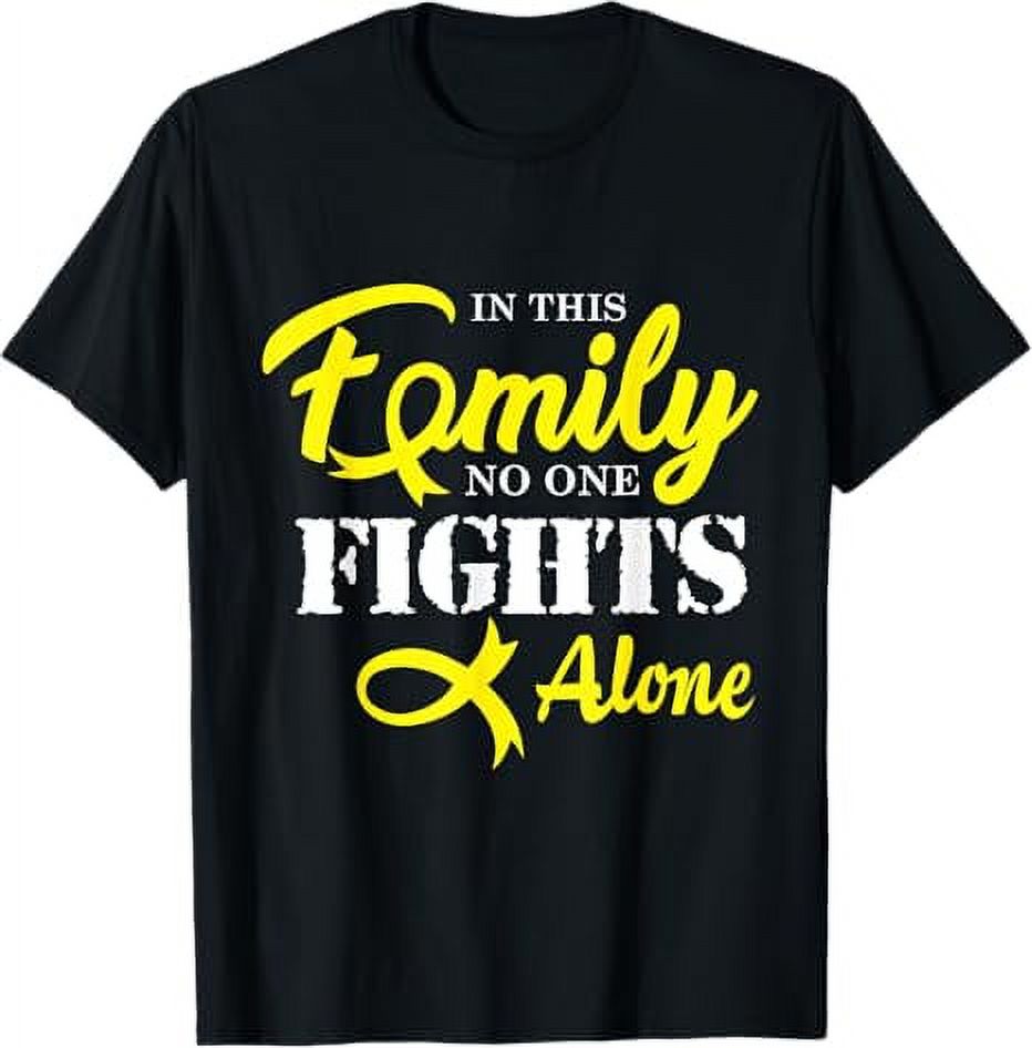 Appendix Cancer Fight Cancer Ribbon T-Shirt - Walmart.com