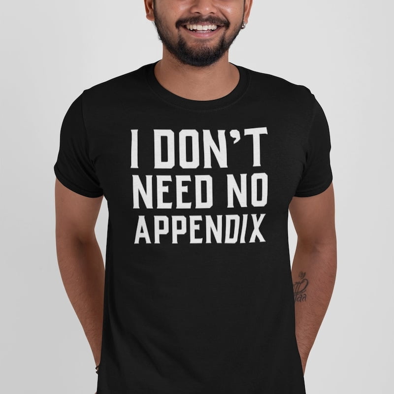 Appendix Surgery Appendectomy Recovery Warrior Awareness Graphic Tshirt ...