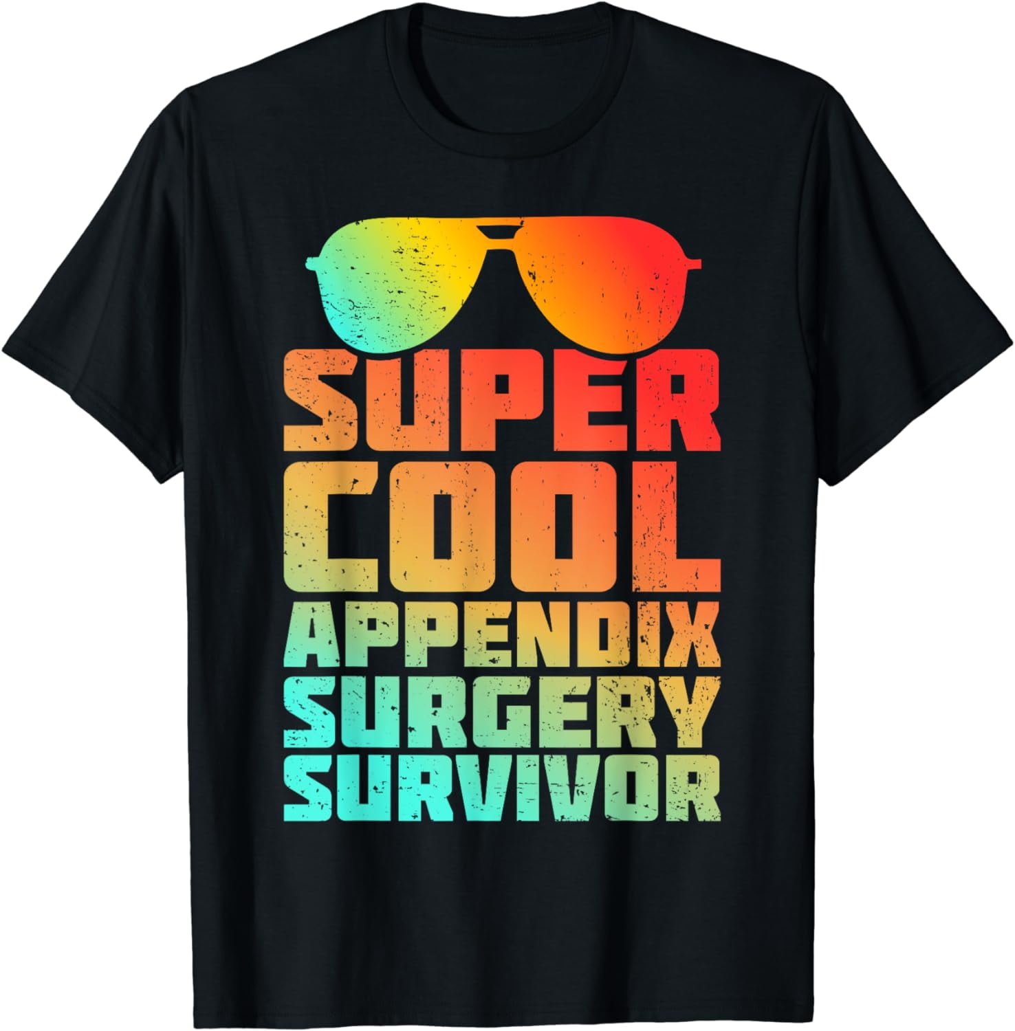 Appendix Surgery Appendectomy Survivor Recovery Get Well Cotton T-Shirt ...