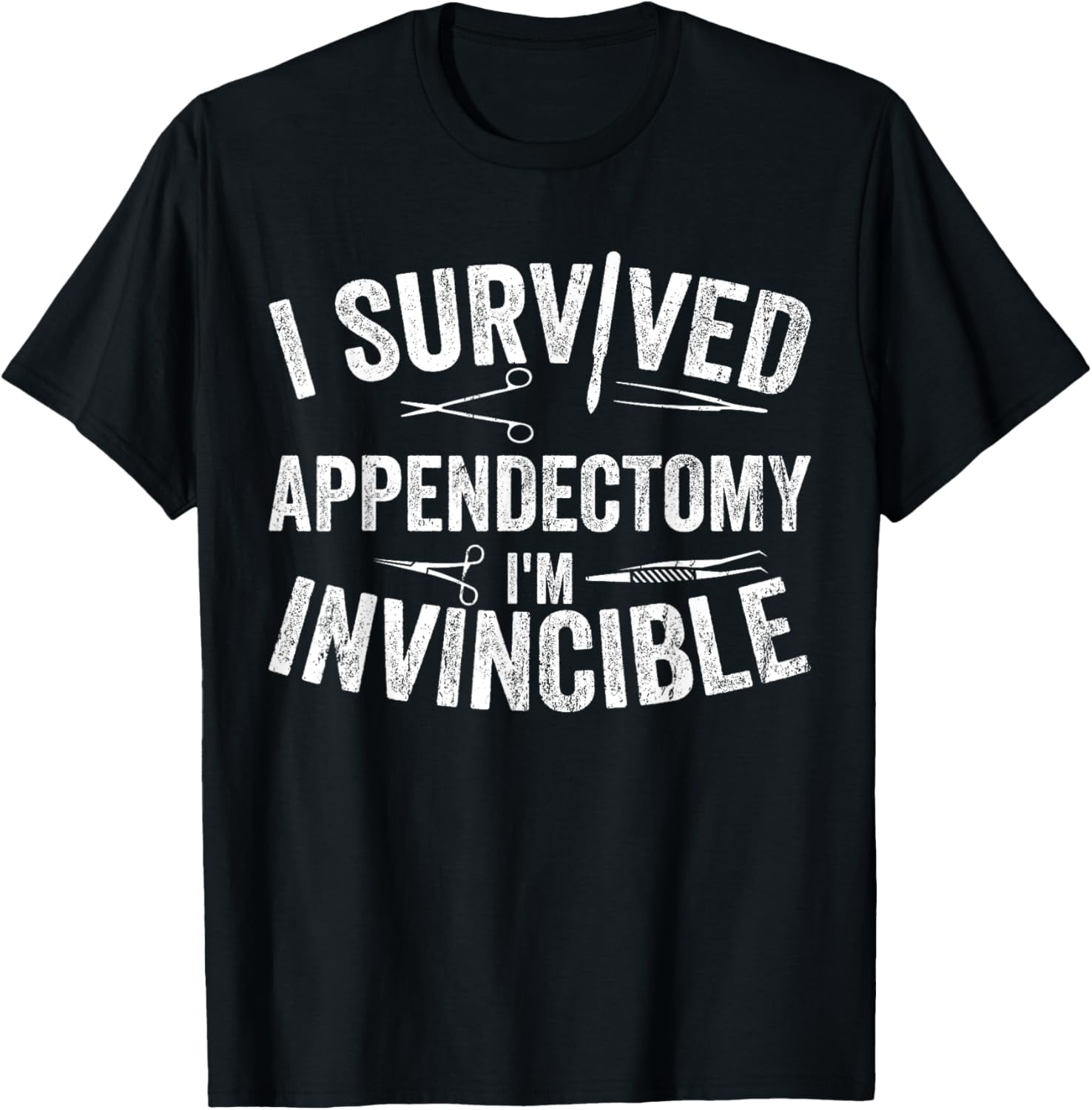 Appendix Surgery Survivor - I Survived Appendectomy T-Shirt - Walmart.com