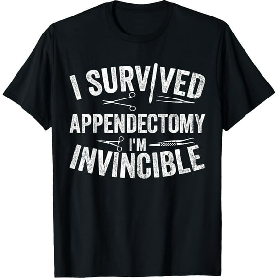 Appendix Surgery Survivor - I Survived Appendectomy T-Shirt - Walmart.com