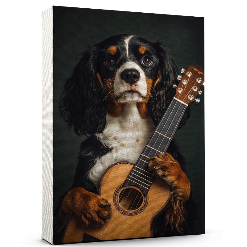 Appenzeller Sennenhund Vintage Dog Ukelele Canvas – Artistic Music ...