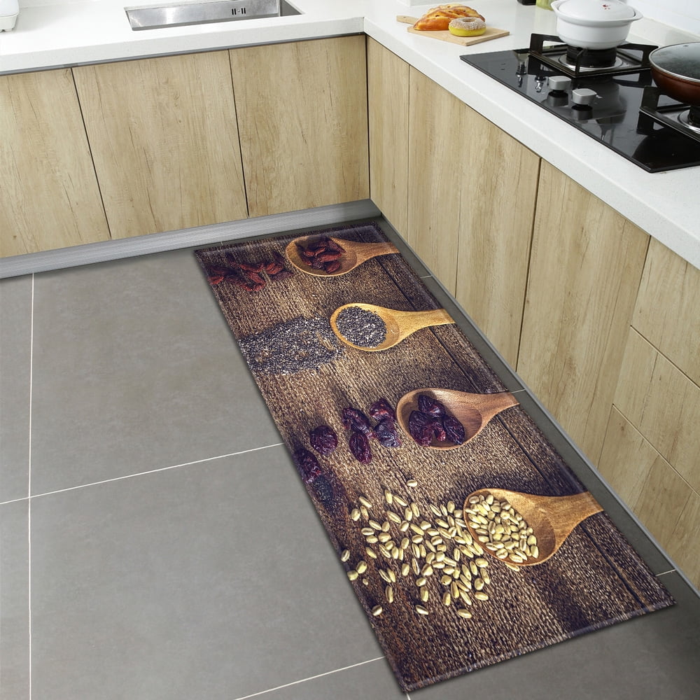 Appetite Decoration Spice Floor Mats Kitchen Anti-slip Door Home Decor ...