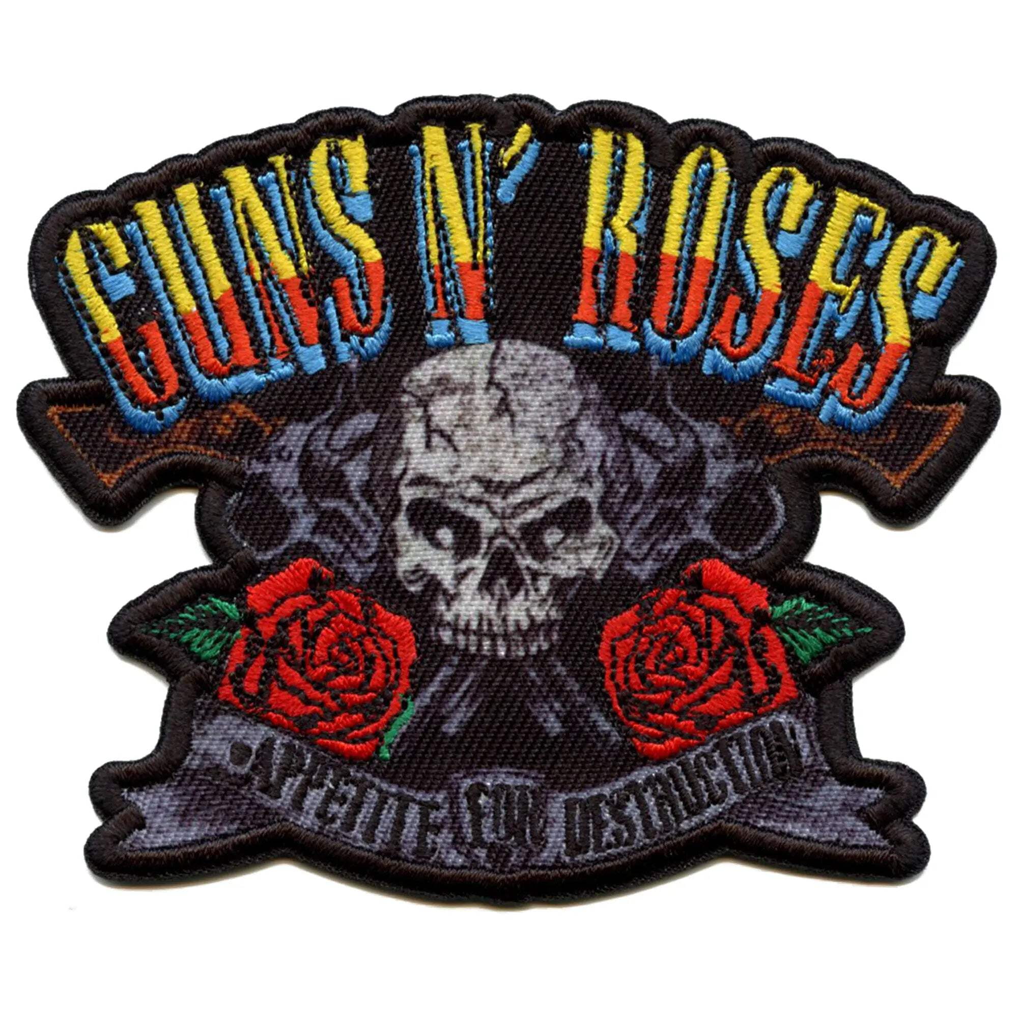 Appetite For Destruction Patch Guns N' Roses Rock Band Sublimated ...