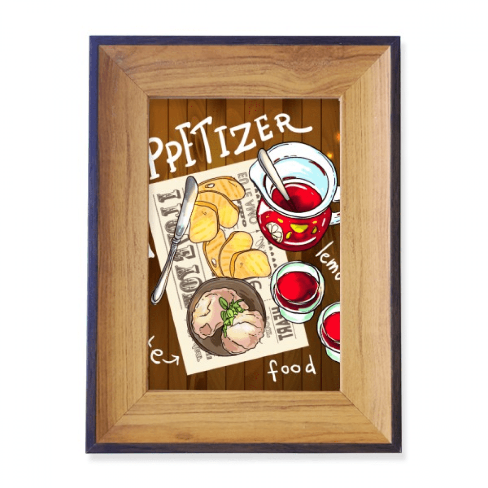 Appetizer Lemonade Steak France Photo Frame Exhibition Display Art ...