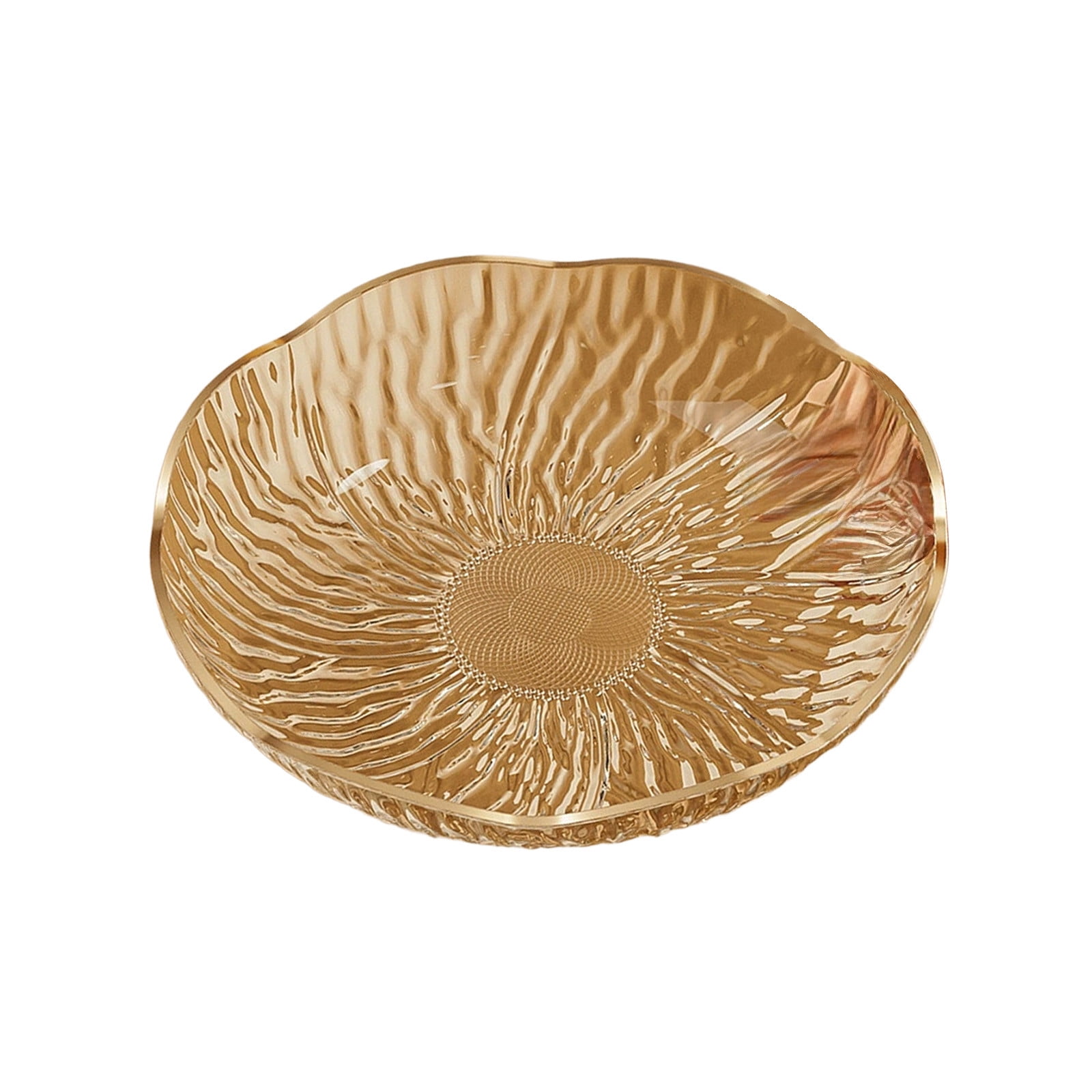 Appetizer Plates with Gold Rim 6 Inch, Small Dessert Lunch Salad Plates ...