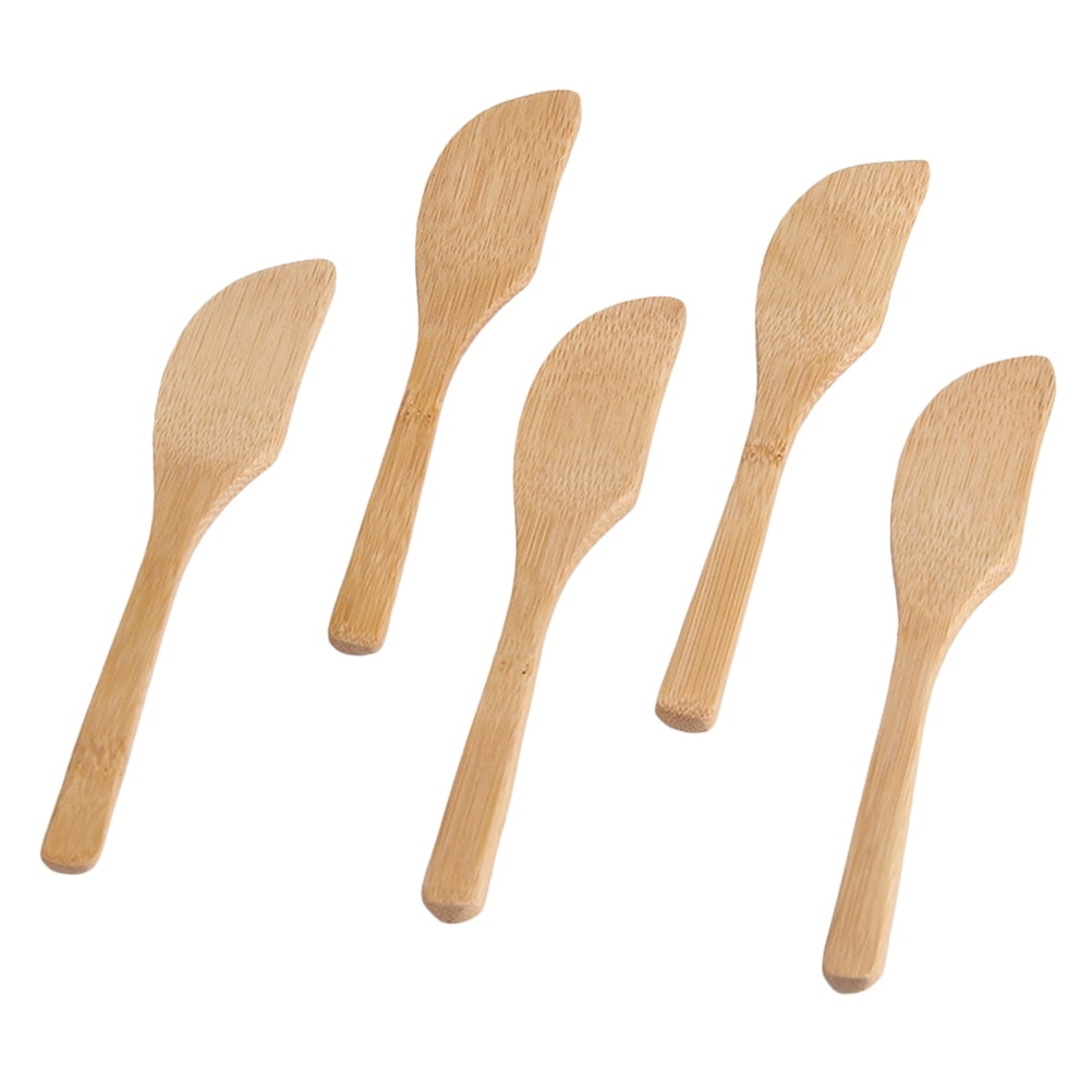 Appetizer Spreaders Pizza Cheese 10 Pcs Butter Wooden Christmas Kitchen ...