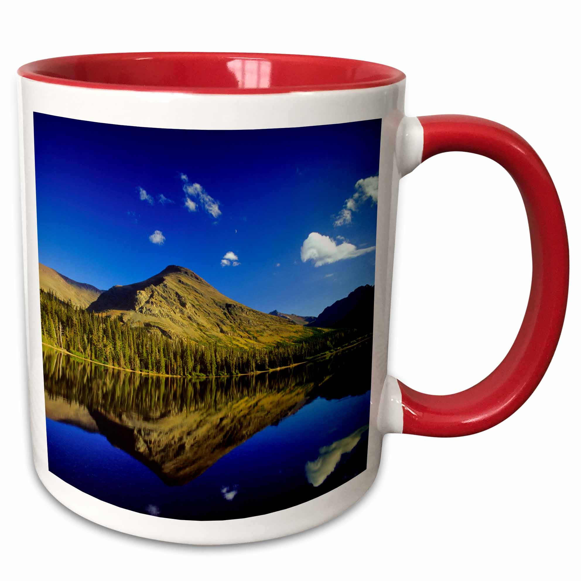 3drose, Appistoki Peak, Pray Lake, Glacier Np, Montana - Us27 Cha2336 ...