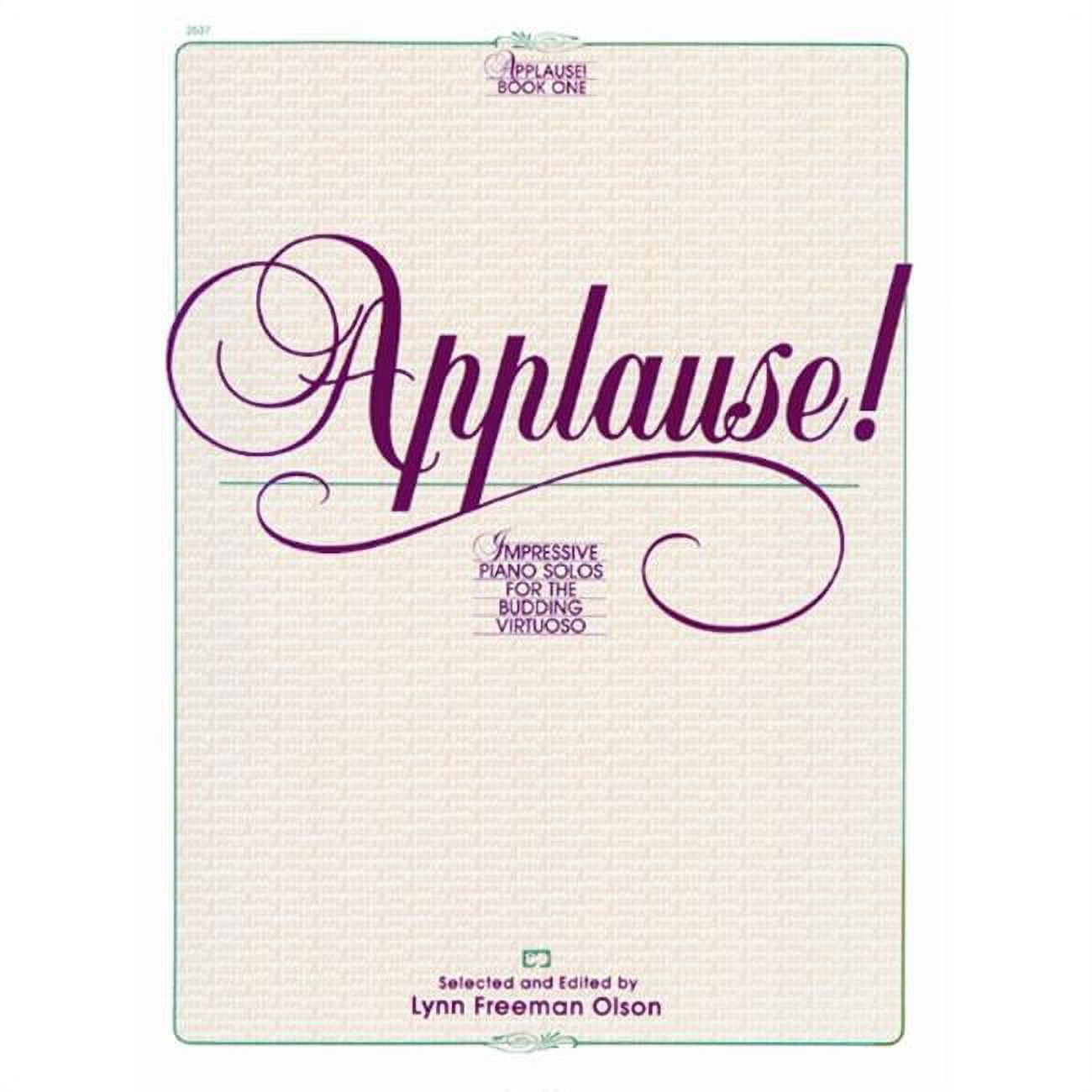 Applause!, Book 1 - Ed. Lynn Freeman Olson - Walmart.com