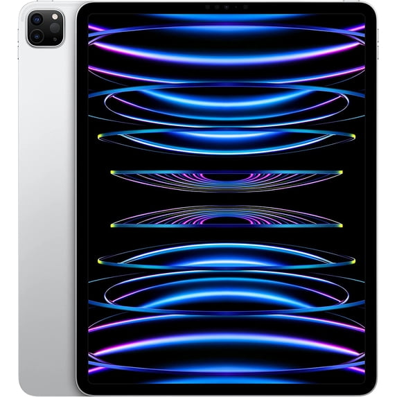 Apple 12.9-in iPad Pro M1 Chip, Wi-Fi 256GB, Silver, LiDAR, Wi-Fi 6E ...