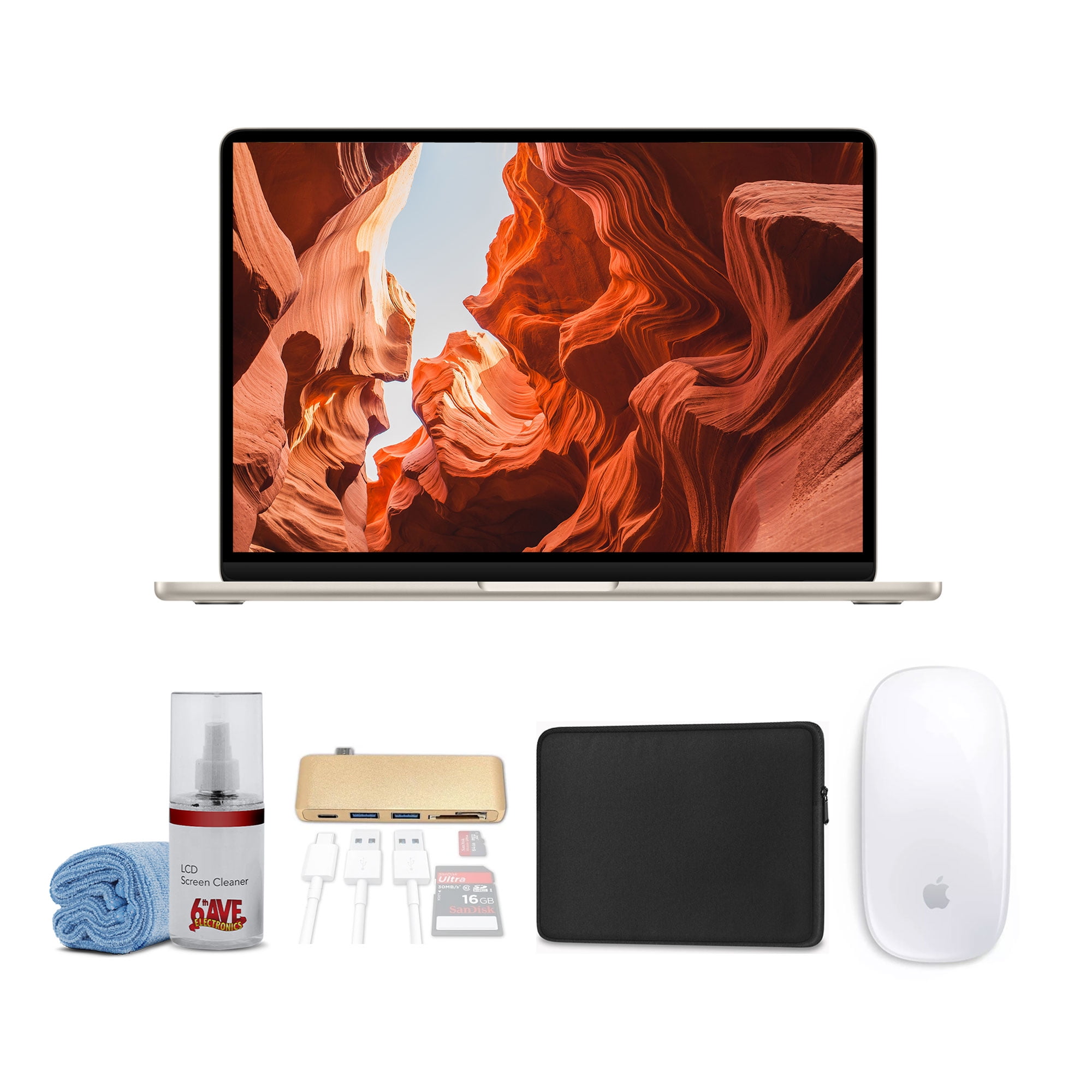 Apple 13" MacBook Air M2 chip with 8-core CPU and 8-core GPU, 256GB ...