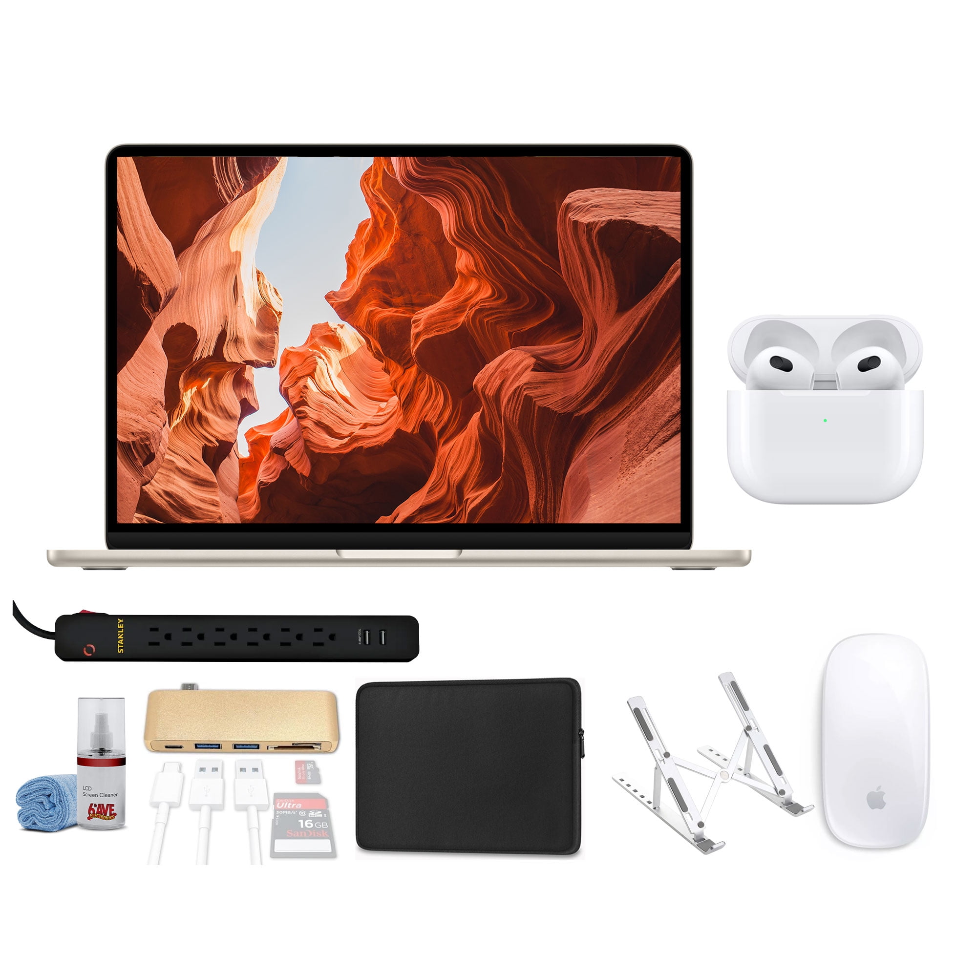 Apple 13" MacBook Air M2 chip with 8-core CPU and 8-core GPU, 256GB ...