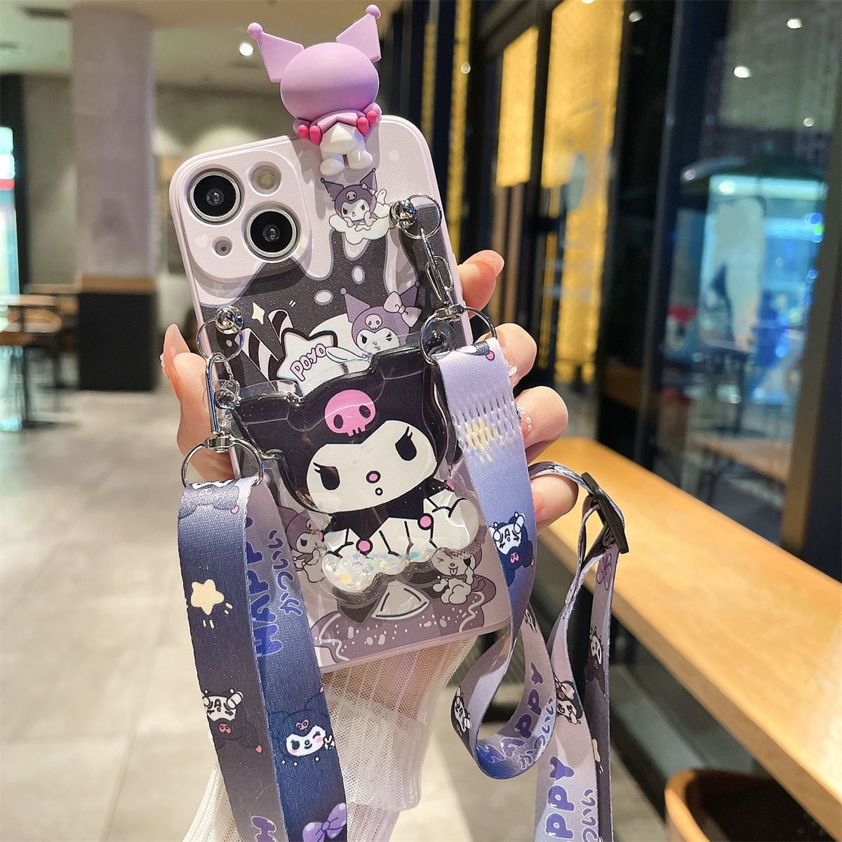 Apple 16 15 14 Plus 3D Lying 13 12 11 Pro Max Ice Cream Kuromi Phone ...
