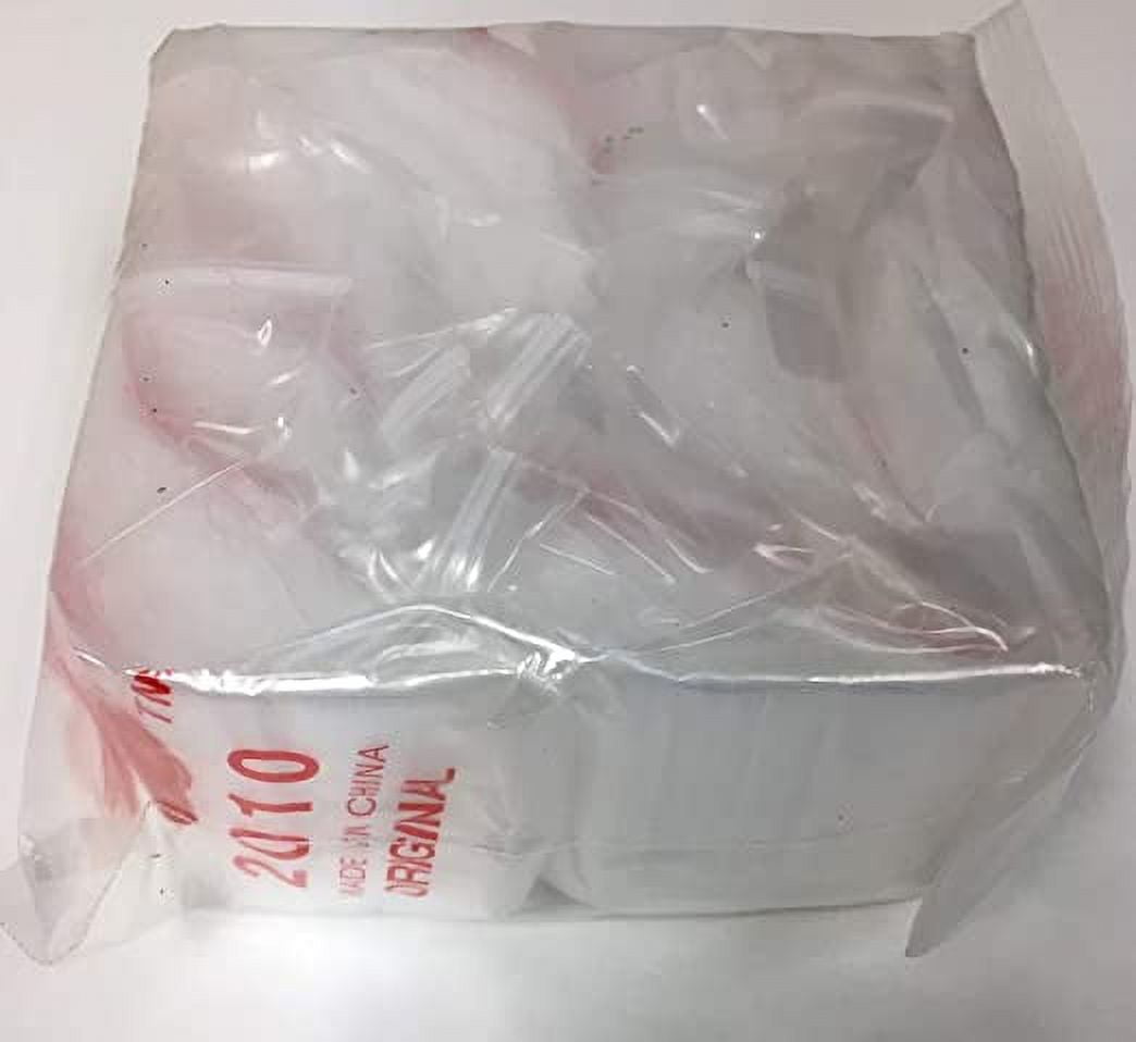 Apple 2010 Clear Plastic Resealable Baggies 1000 BAGGIES - Walmart.com