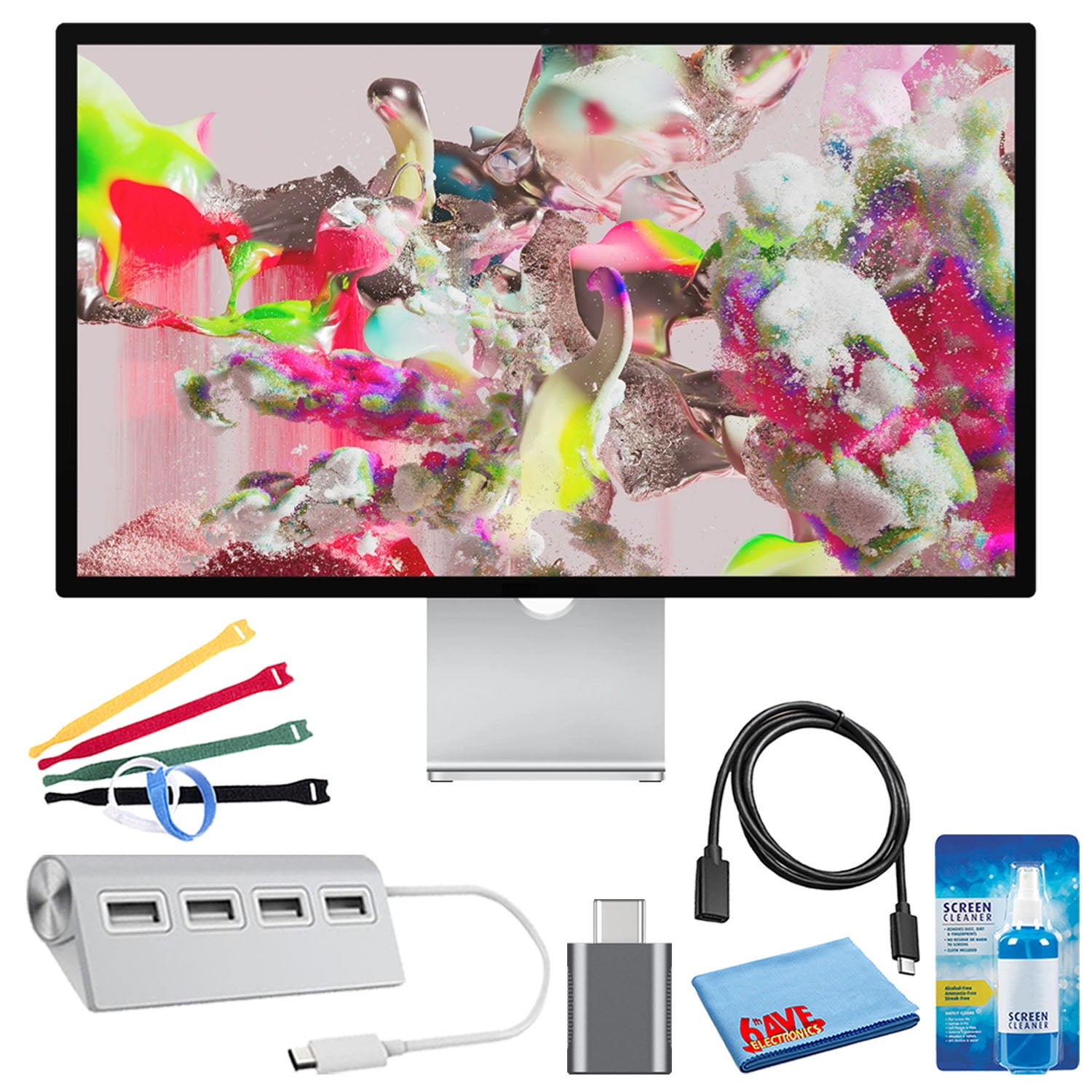 Apple 27" Studio Display (Standard Glass, Tilt & Height Adjustable ...