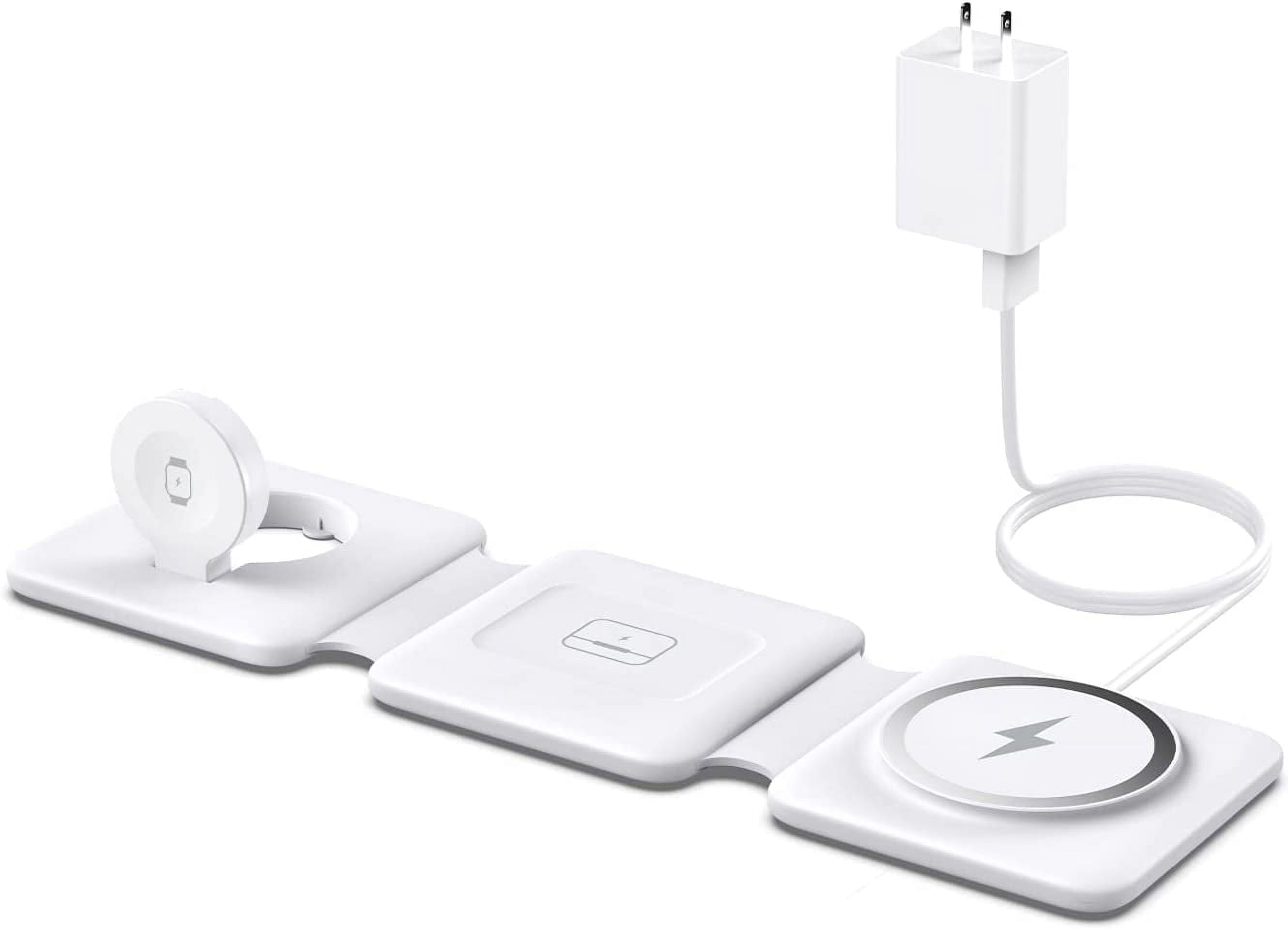 3-in-1 Foldable Wireless Magnetic Charger for iPhone, Apple Watch ...
