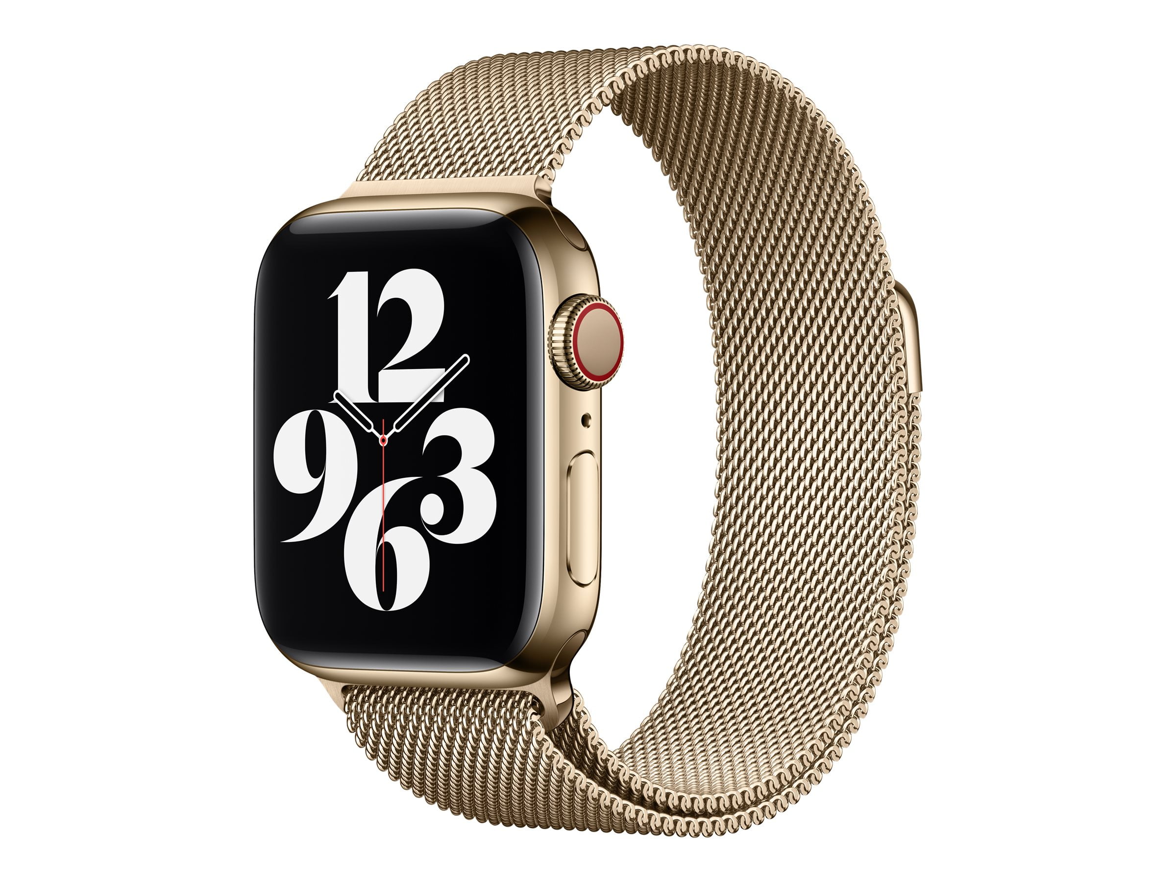 Apple 40mm Milanese Loop - Strap for smart watch - Regular size - gold ...