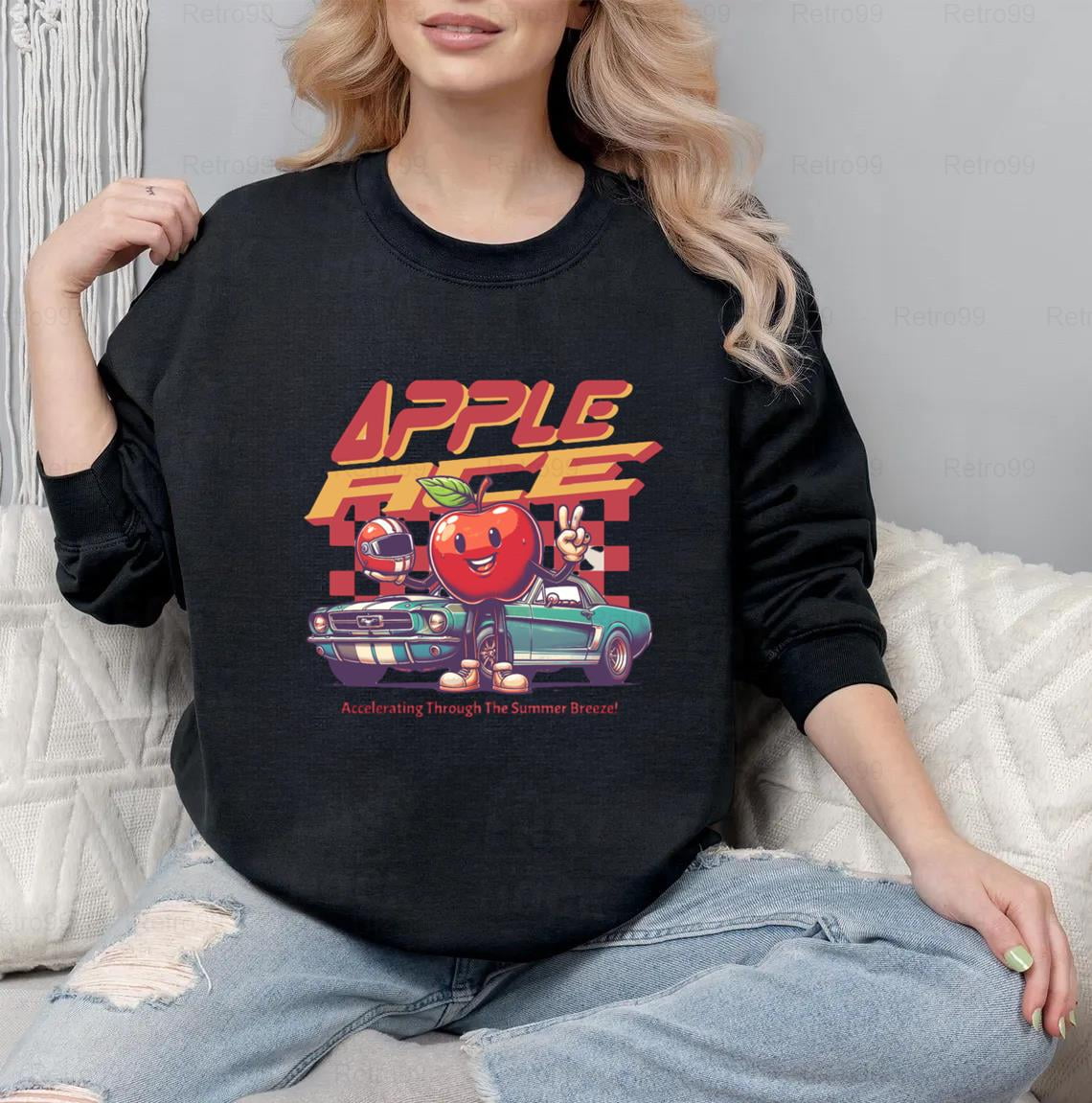 Apple Ace T-shirt, Sweatshirt, Hoodie with Fresh and Playful Style, for men & women, up to size ...