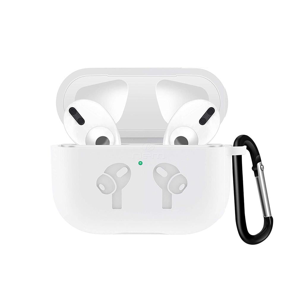 Apple AirPods Pro Silicone Earpod Charging Protective with Carabiner ...