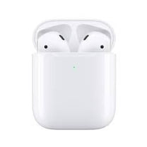 Open Box Apple AirPods 2nd Gen with Wireless Charging Case White ...