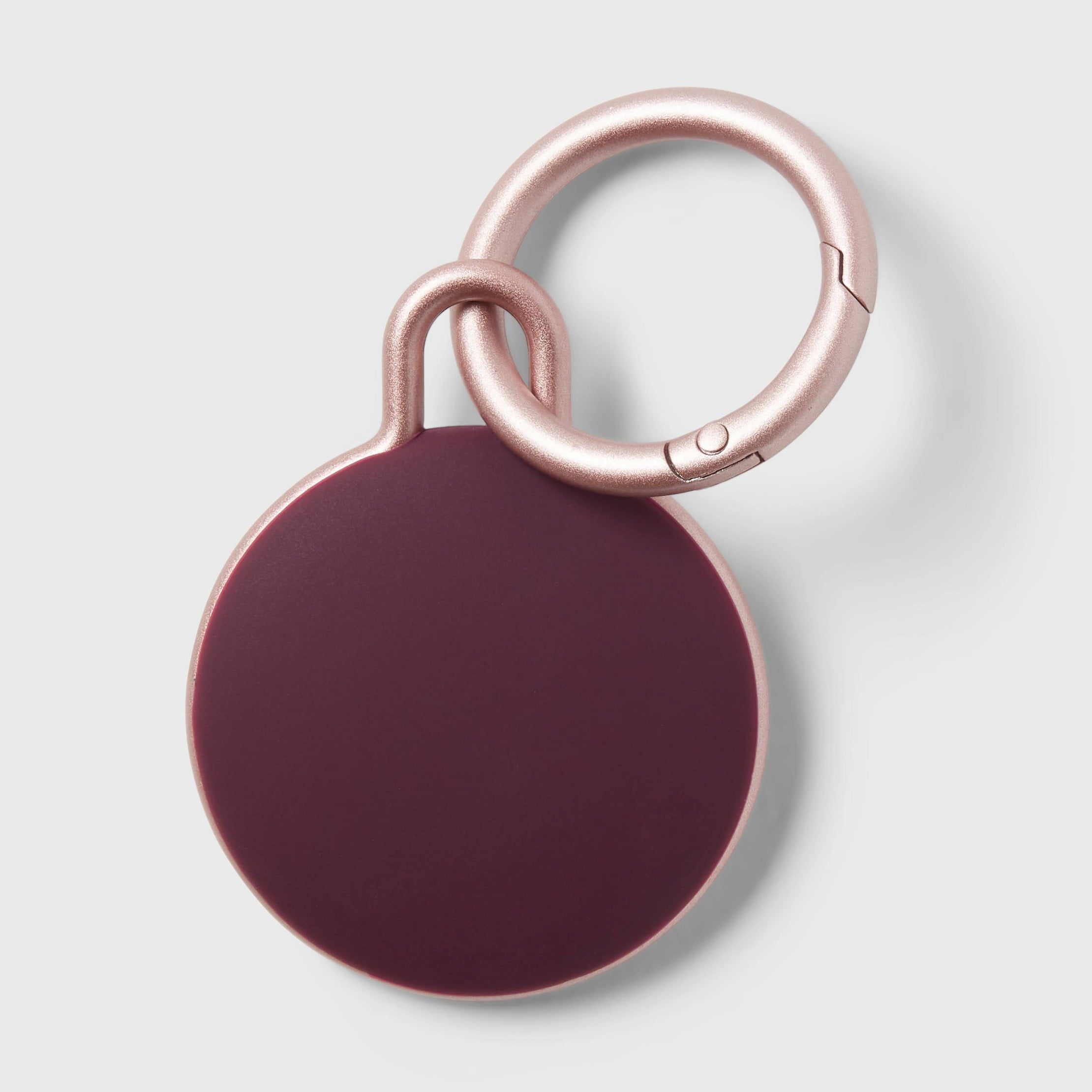 Apple AirTag Silicone Keychain Dark Cherry - Walmart.com