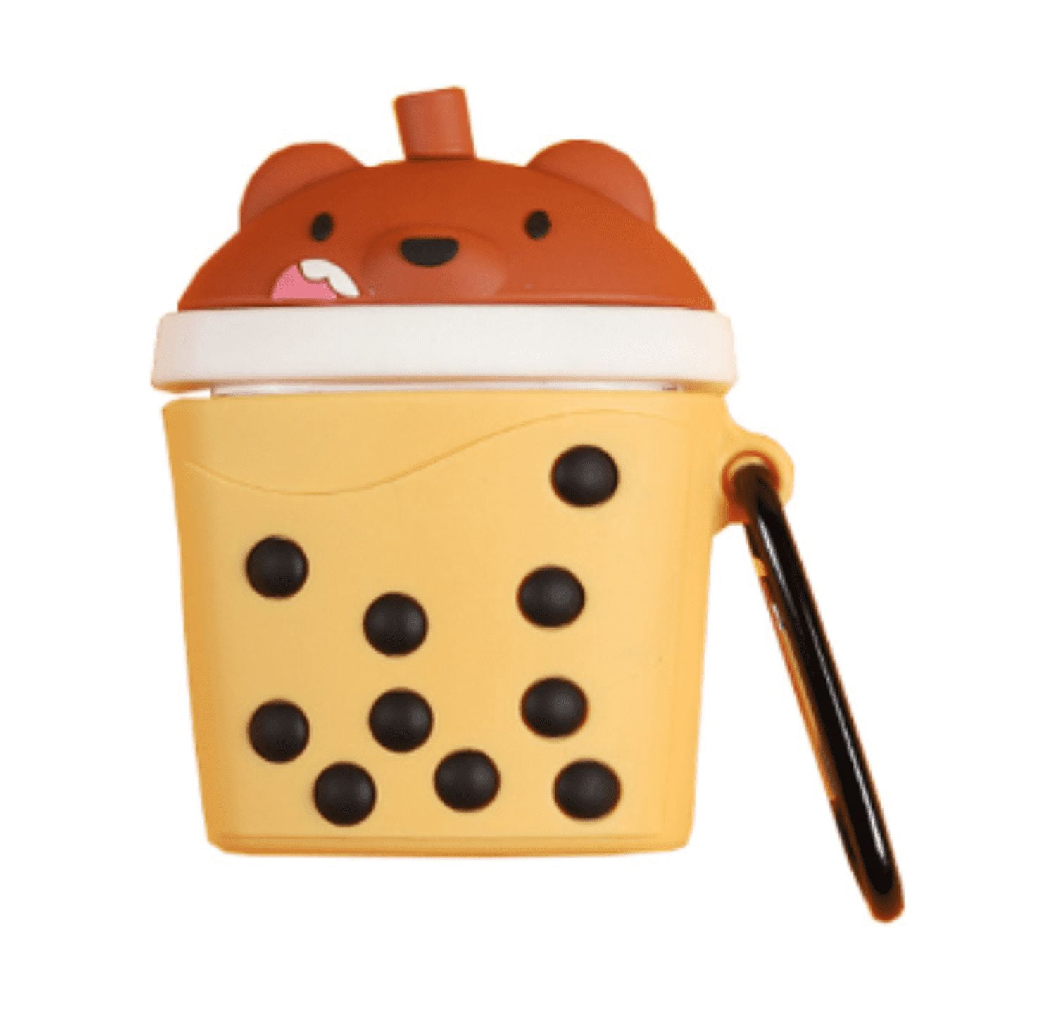 for Apple Airpod 1&2 Case Cover 3D Cartoon Hooks Ring Grip Case Silicone Bluetooth Headset ...