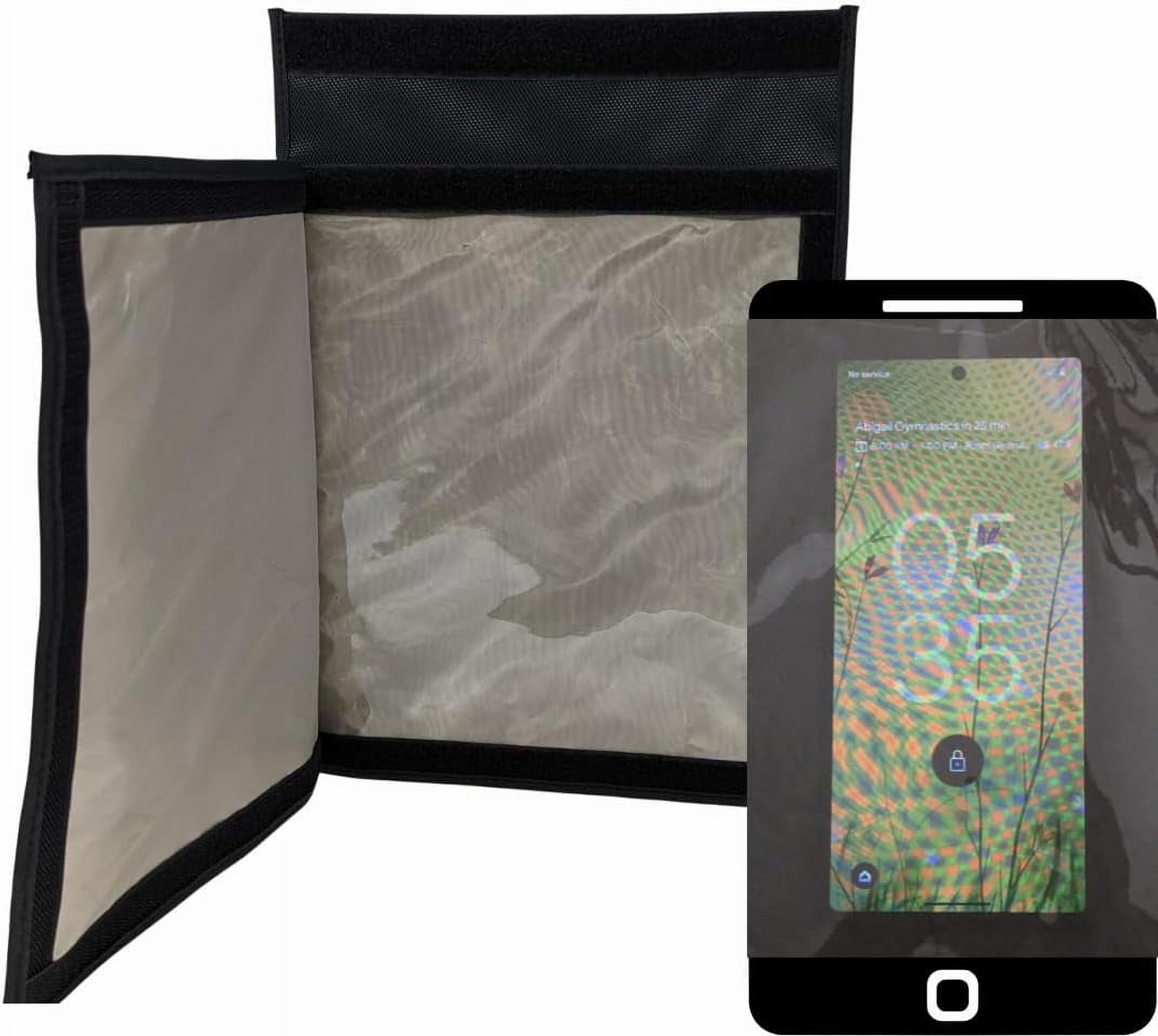 Apple & Android Transparent Faraday RFID Blocking Faraday Cellphone ...