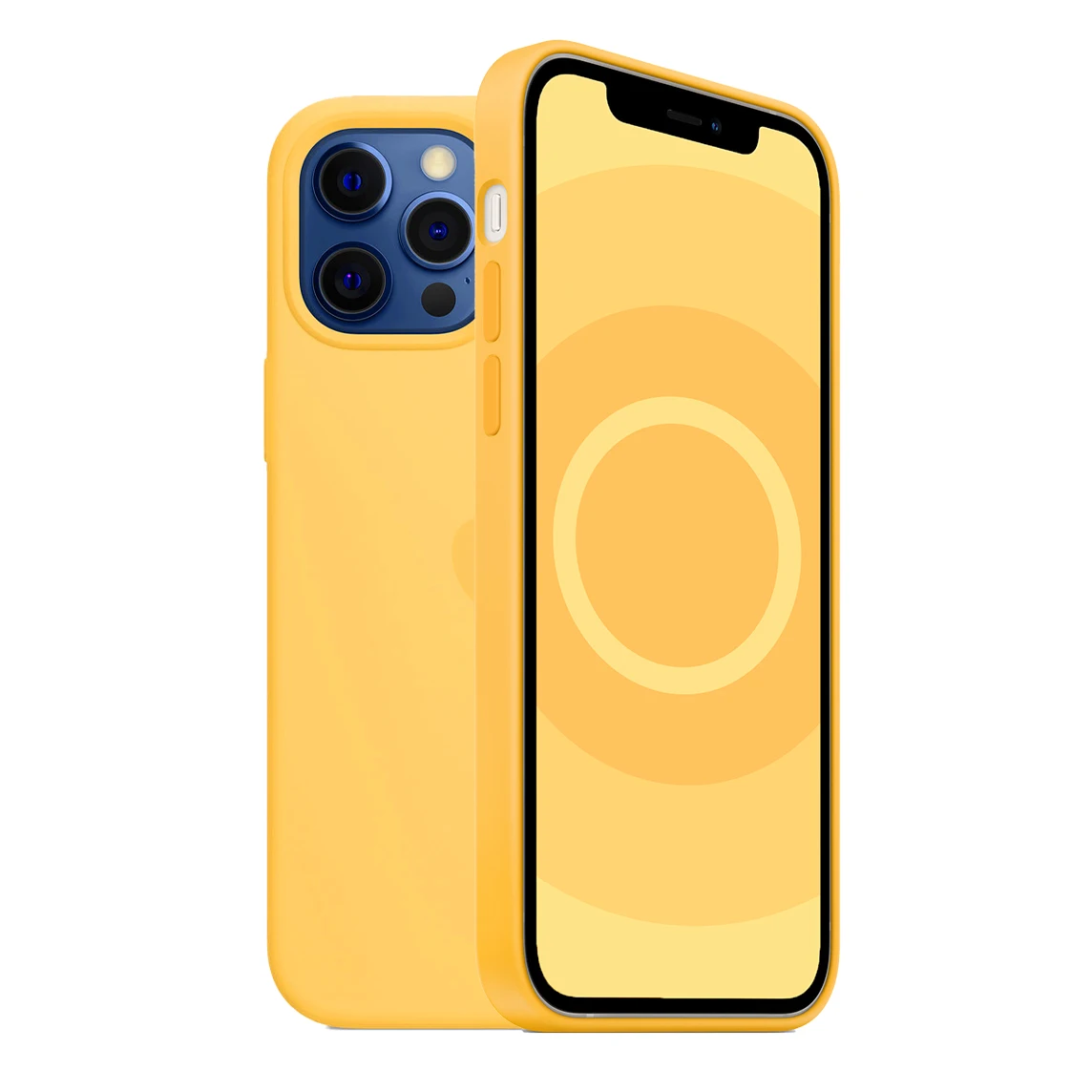 Apple Animation Magsafe Liquid Silicone Magnetic Case For iPhone 12 Pro ...