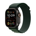 Apple Watch Ultra 2 (GPS + LTE) A2986 49mm Black Ti / Dark Green Alpine ...