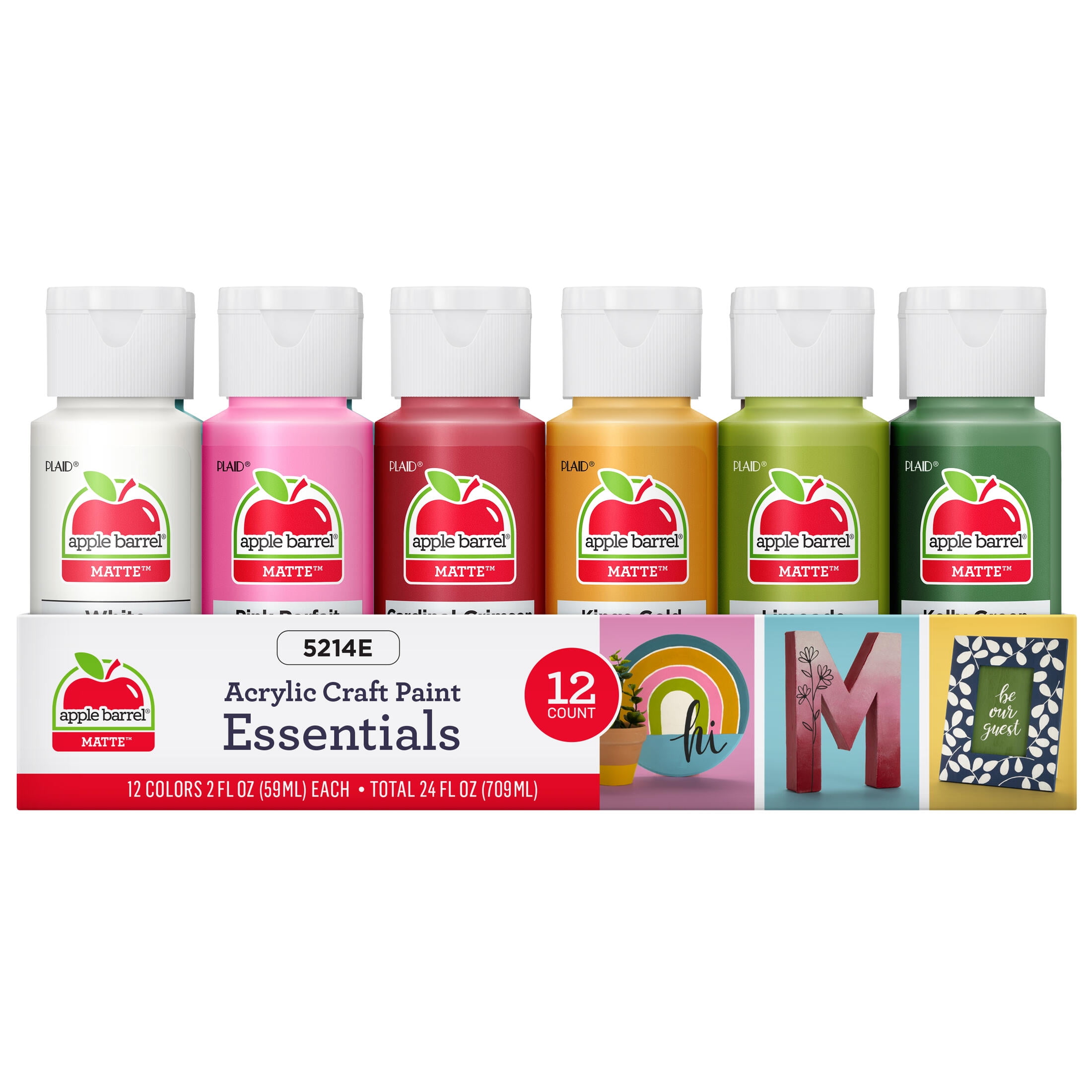 Brandclub - Apple Barrel Acrylic Craft Paint, Matte Finish, Essentials ...