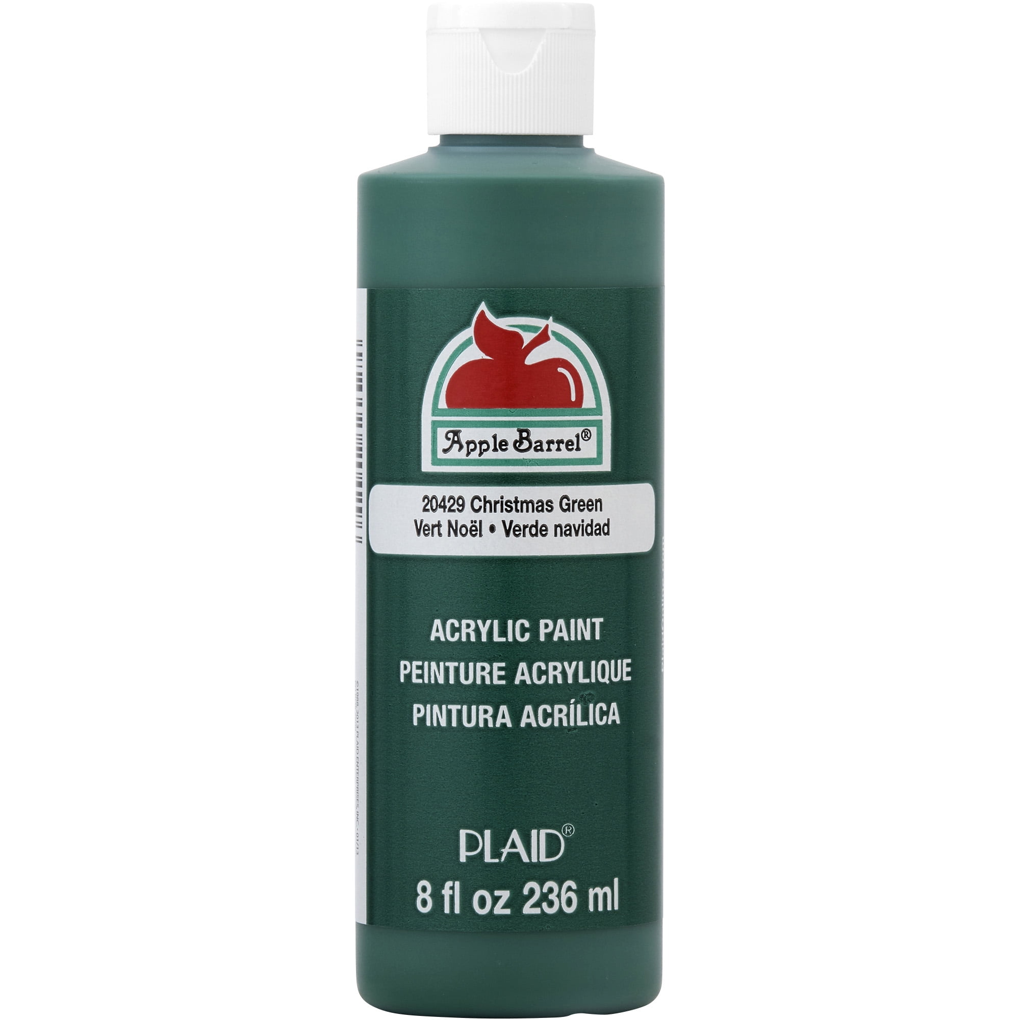 Apple Barrel Acrylic Craft Paint, Matte Finish, Christmas Green, 8 fl ...