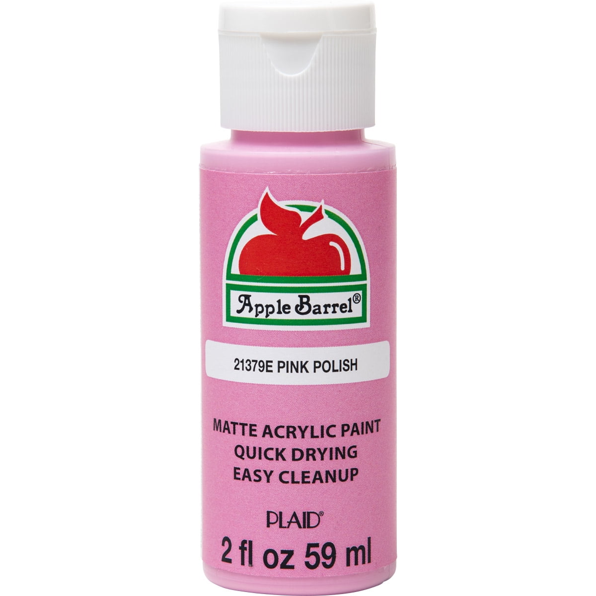 Brandclub - Apple Barrel 2oz Acrylic Paint Pink Polish