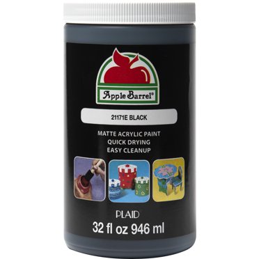 Apple Barrel Multi-Surface Acrylic Craft Paint Set, Bold Brights, 12 ...